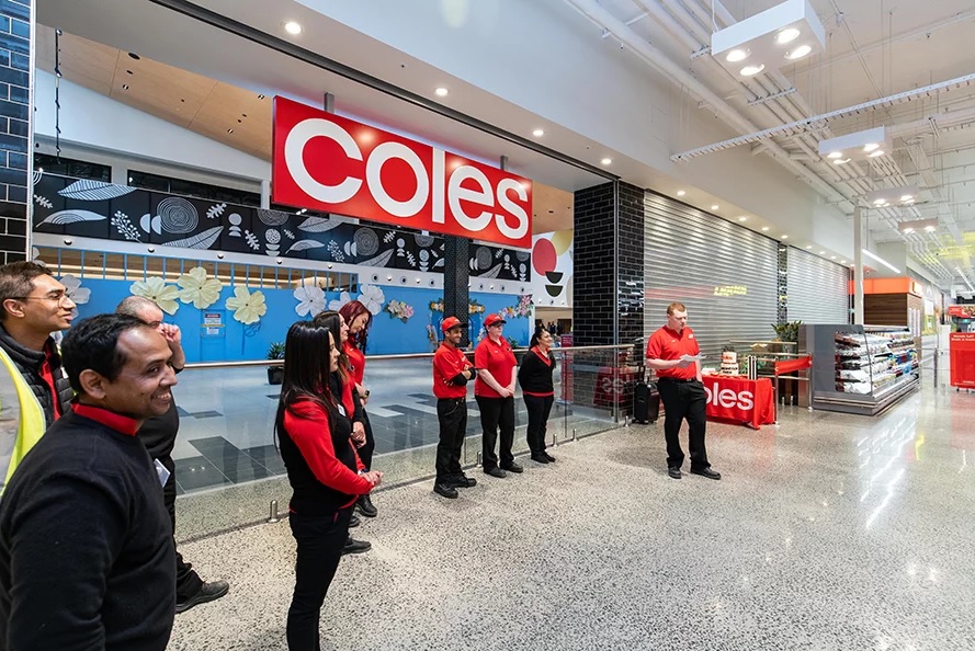 New KRGS Series III Aluminium Shutters for Coles supermarket opens at ...