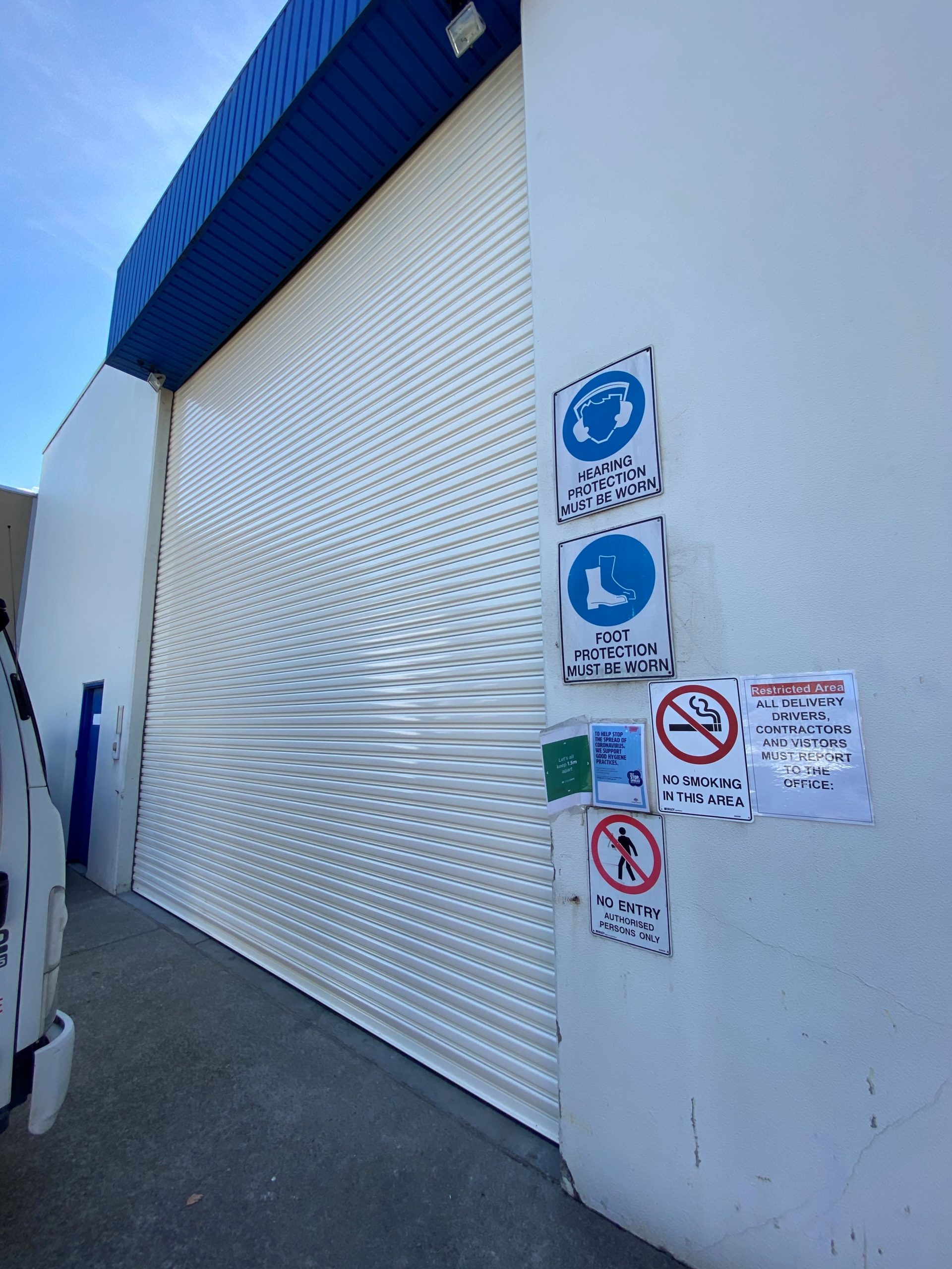 Grifco Steel Roller Door | Industrial Roller Shutters